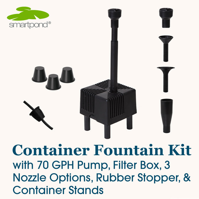 Container Fountain Kit for custom fountains - smartpond®