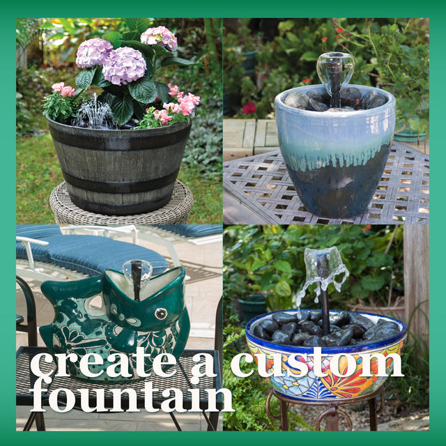 Container Fountain Kit for custom fountains - smartpond®