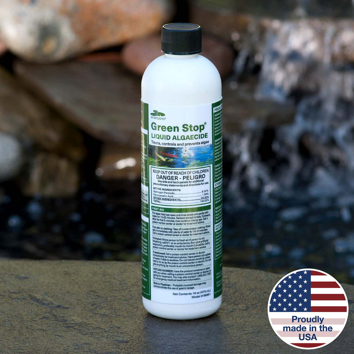 Green Stop® Liquid Algaecide for ponds- smartpond®