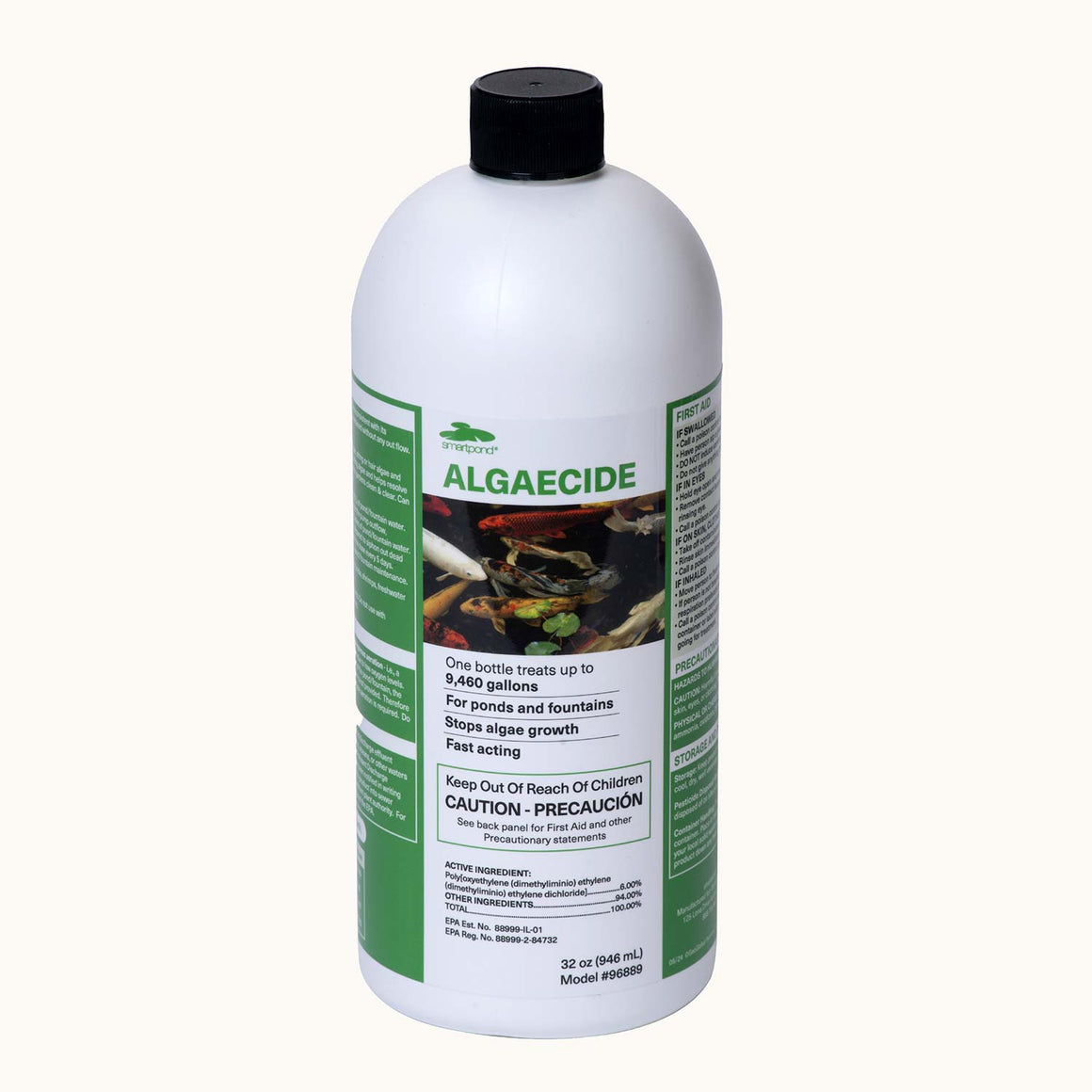 Liquid Algaecide, 32 oz. for ponds- smartpond®