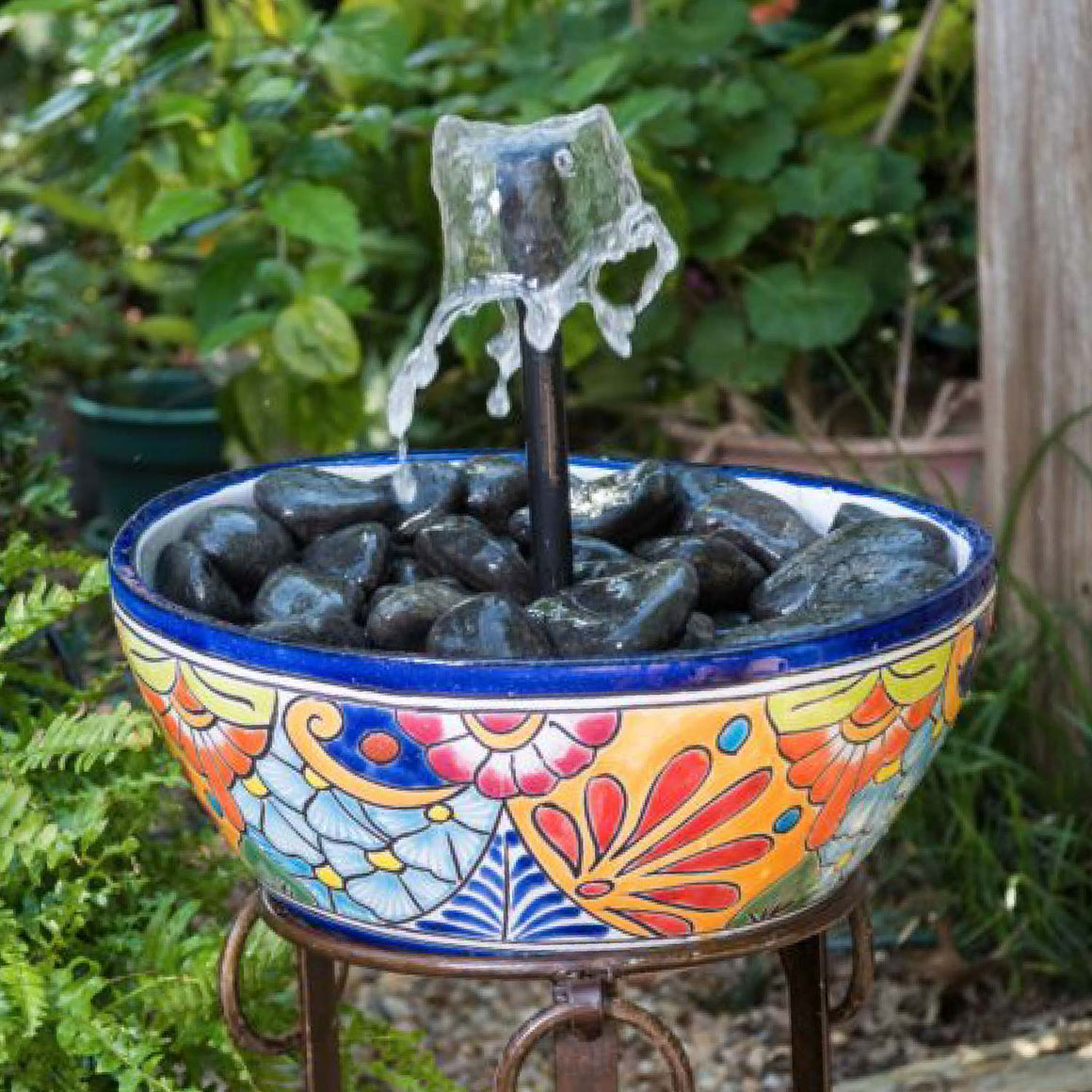 Container Fountain Kit with LED Lights - smartpond®