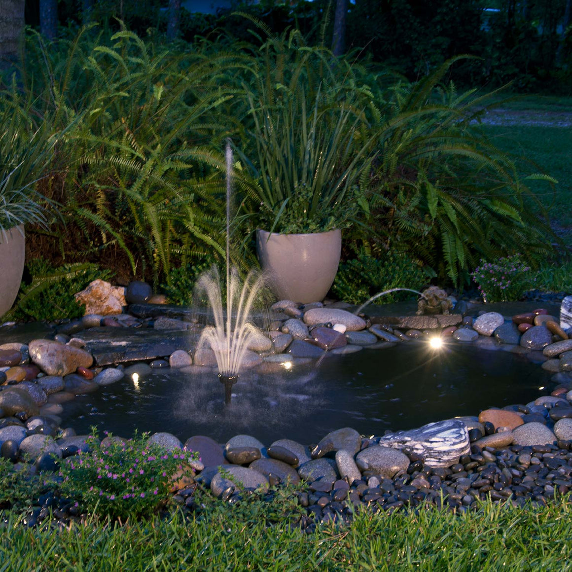 Mini Pond and Landscape Lights, Set of 6 - smartpond®